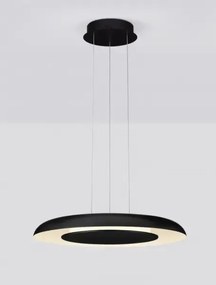 LED stmívatelný černo-bílý designové svítidlo Epos