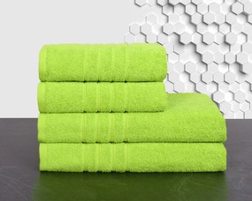 Forbyt froté ručník FINER, wellness, zelený, 50x95cm
