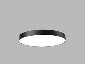 Stmívatelný LED lustr RINGO - černá, 54-w-2, 4580 lm, 600 mm