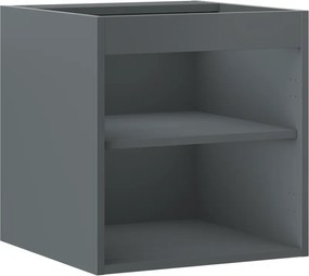 Mexen Box-A, závěsná skříňka 45 cm, grafitová matná, 91AX1-0450-470-1-66
