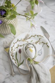 KÄHLER Porcelánový talíř Hammershøi Easter 22 cm, bílá barva, multi barva, porcelán