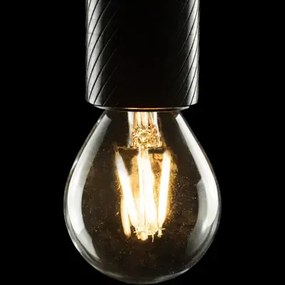 SEGULA LED A-Form čirá 24V DC / Žárovka / E27 / 3 W (22 W) / 210 lm /
