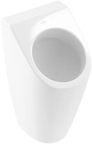 VILLEROY & BOCH Villeroy &amp; Boch ARCHITECTURA - Odsávací pisoár, s cílovým objektem, 325x355 mm, přívod vody skrytý, bílá Alpin CeramicPlus 558605R1