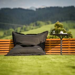 Sedací vak, outdoor, šedá látka, BADYL