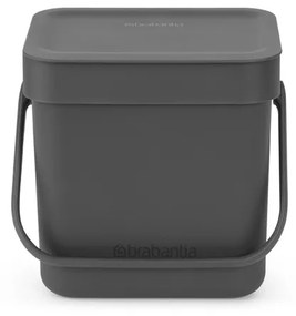 Brabantia Odpadkový koš Sort & Go 3 l - šedá