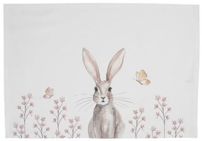 Sada bavlněných prostírání s motivem králíka Rustic Easter Bunny – 48x33 cm