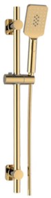 LOTOSAN Hanna sprchový set, sprcha + držák + tyč + hadice, zlatá AQ LS32970