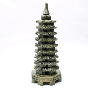 Milujeme Kameny Pagoda - nefritová soška - Feng shui - střední