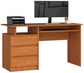 Kancelářský stůl CLP 135 cm olcha