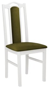 Jídelní židle Dalem IX, Barva dřeva: bílá, Potah: Hygge D20