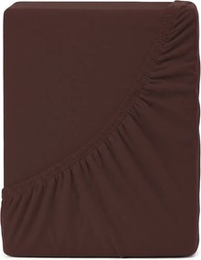 4Home Jersey prostěradlo IDEAL tmavě hnědá, 60 x 120 cm, 60 x 120 cm