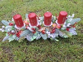 Adventní svícen - 50 cm