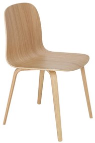 Muuto Židle Visu, wood base, oak