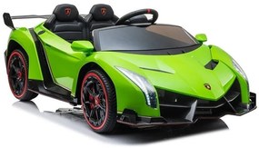 Dětské elektrické autíčko Lamborghini Veneno zelené