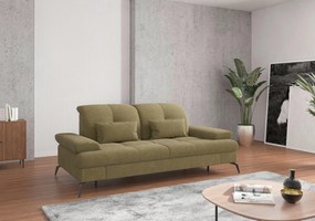 XXXLutz TŘÍMÍSTNÁ POHOVKA, textil, olivově zelená Sit & More - Pohovky - 000144009944