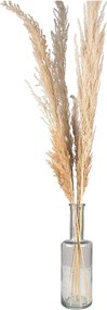 Skleněná transparentní foukaná váza Sandy - Ø 11*34 cm