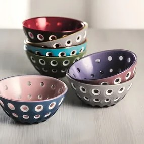 Guzzini LE MURRINE žlutá/šedá/bílá / Sada misek / 2 ks / O 12,5 cm / a