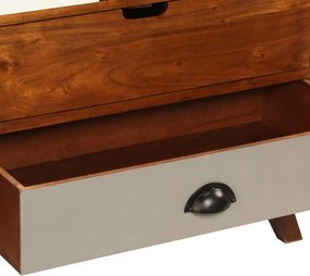 Příborník 115 x 35 x 86 cm masivní akáciové dřevo 247938