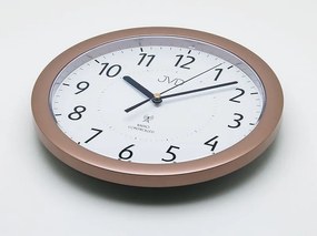 Přesné moderní  rádiem řízené hodiny JVD RH612.9 - imitace dřeva