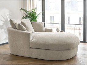 Béžové žinylkové křeslo Belem – Bobochic Paris