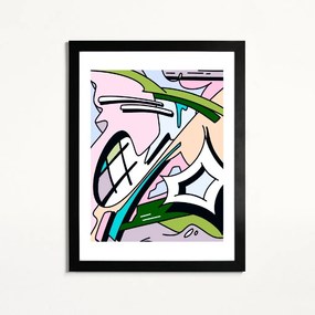 PAUSER | S-Mesh Rám: Dubový, Velikost: 60 x 40 cm