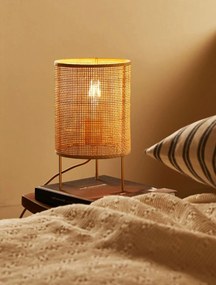 Toolight, noční lampa ve štýlu BOHO 19x31 cm GB2N21, hnědá, OSW-02800
