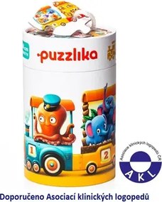 Puzzlika 13050 Vlak 94 cm  - naučné puzzle 20 dílků