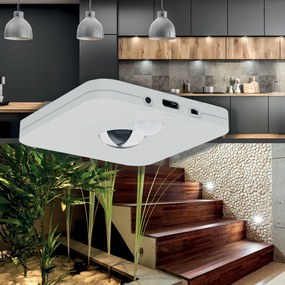 LED svítidlo Stanley, 1x LED 0,5w 3000-6000k, 3CCT, w, senzor pohybu