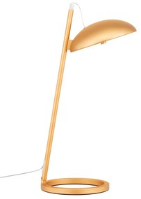 Designová stolní lampa Flute zlatá