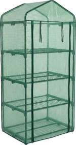 Mini fóliovník 4 patrový 68 x 49 x 158 cm