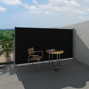 Boční markýza 160x300cm černá