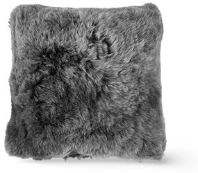 Polštářek z ovčí kůže - střižený chlup, oboustranný 50x50, šedý Střižený chlup 5 cm 50 x 50 cm