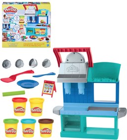 HASBRO PLAY-DOH Rušná restaurace kreativní set modelína 284g s nástroji 14f8107