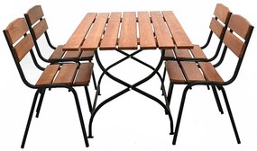 Dřevěný zahradní stůl LIMA