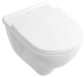 Villeroy & Boch O.novo - Závěsné WC se sedátkem SoftClosing, DirectFlush, alpská bílá 5660HR01