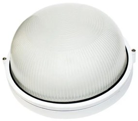 ACA Lighting Venkovní přisazené svítidlo HI5002W max. 40W/E27/IP45, bílé