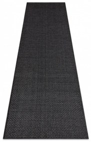 Kusový koberec Dobela černý atyp 70x300cm