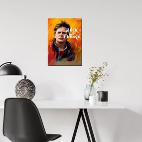 Gario Obraz na plátně Návrat do budoucnosti, postava Martyho - Dmitry Belov Rozměry: 40 x 60 cm