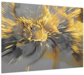 Obraz - Zlatá expanze (70x50 cm)