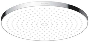 Duravit Sprchy - Hlavová sprcha, průměr 23 cm, bílá/chrom UV0662017010
