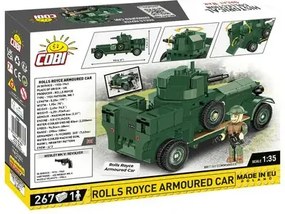 COBI 2988 Bristké obrněné vozidlo Rolls-Royce 1920 Pattern Mk I / 1:35