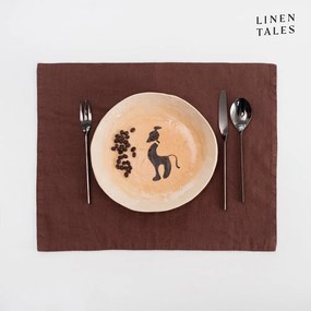Lněné prostírání 35x45 cm Chocolate – Linen Tales