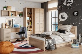 Postel DORSI 120x200, dub navarra Kondela 0000358644