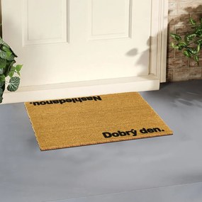 Rohožka z přírodního kokosového vlákna Artsy Doormats Nashledanou, 40 x 60 cm
