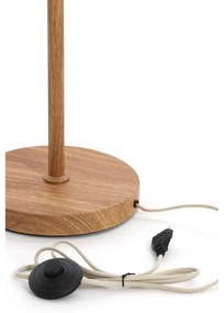 Stojací lampa v přírodní barvě s textilním stínidlem (výška 159 cm) Dania – Light &amp; Living