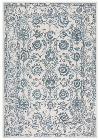 Kusový koberec Wool Loop Yasmin Ivory/Blue-160x230