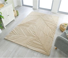 Flair Rugs koberce Kusový koberec Solace Lino Leaf Natural Rozměry koberců: 200x290