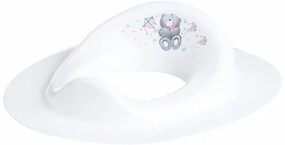 BISK Erga 4 KIDS, dětské WC sedátko Medvídek, bílá, ERG-08322
