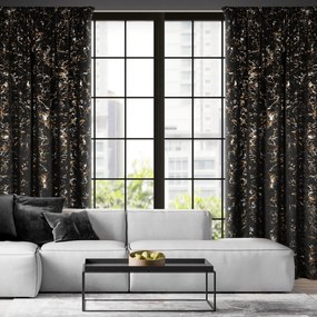 ZATEMŇOVACÍ ZÁVĚS NA PÁSCE DORI 140X270 CM VZOROVANÁ