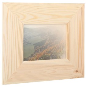 ČistéDřevo Dřevěný fotorámeček na zeď 29,5 x 25 cm